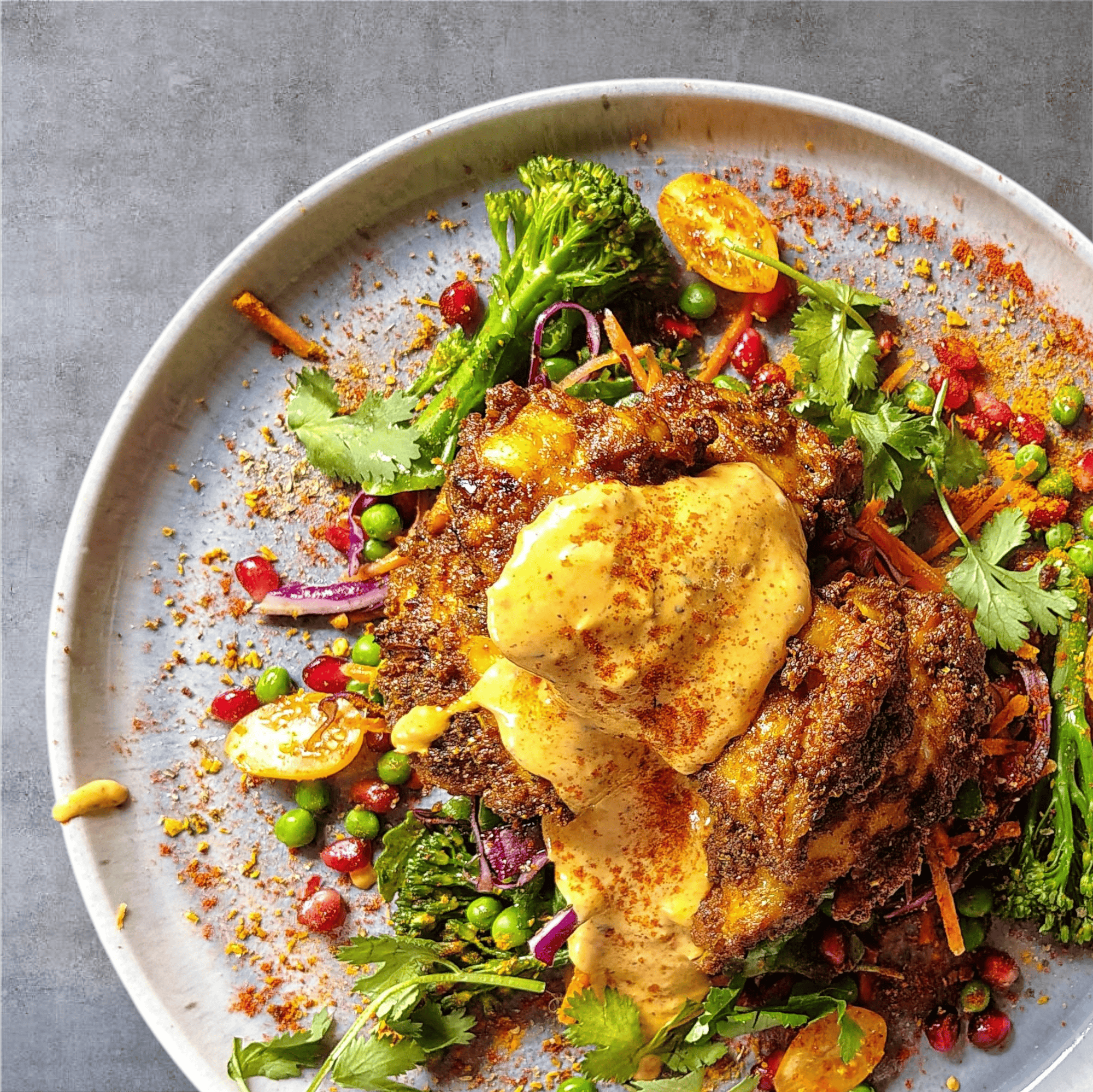 Summer Recipes: Buttermilk & Harissa Chicken Thighs with Vibrant Salad ...